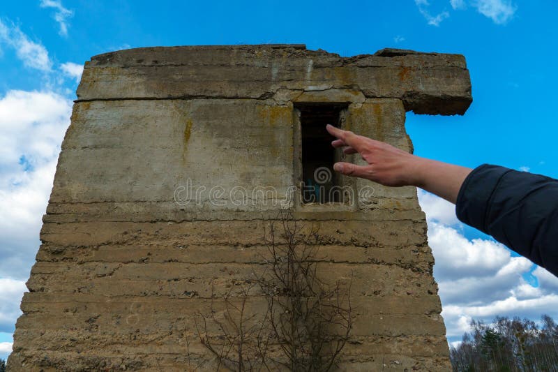 Old Reinforced Concrete Military Pillboxes and Defensive Structures ...