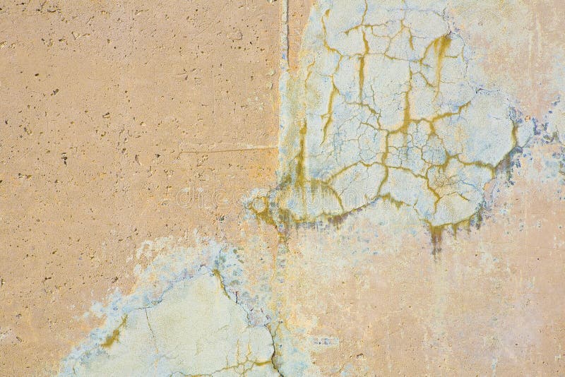 Old Reinforced Concrete Structure with Damaged Surface Stock Image ...