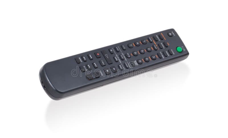 Old remote control tv stock photo. Image of plastic, background - 62233848