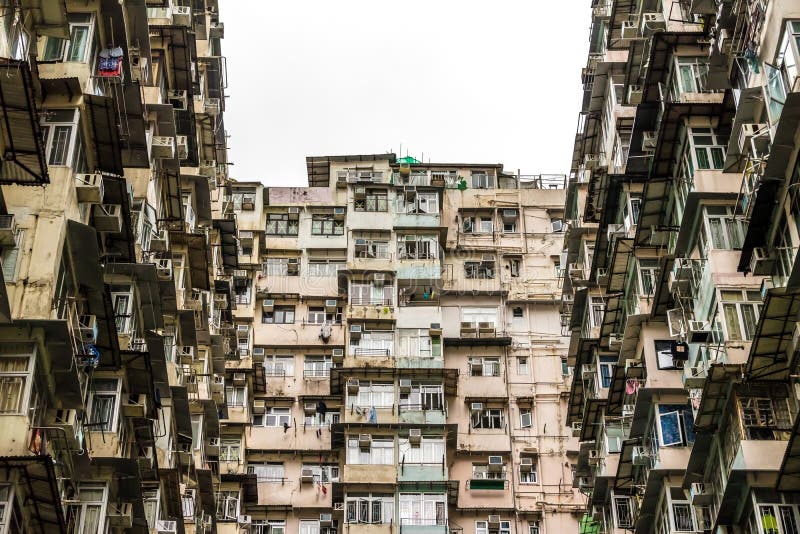 Old Resident Building Hong Kong Stock Photos - Free & Royalty-Free ...