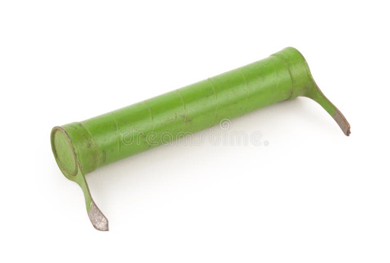 Old resistor stock image. Image of copper, electricity - 90911681