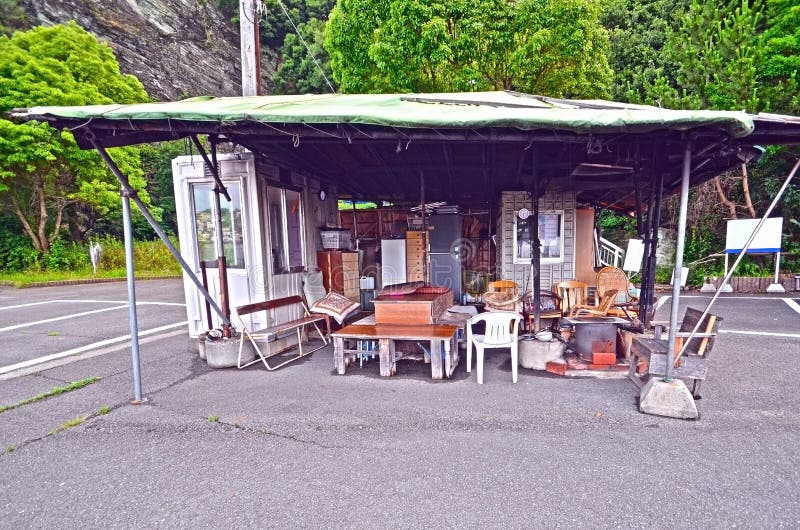 Old rest station. stock image. Image of pump, place, rest - 95641635