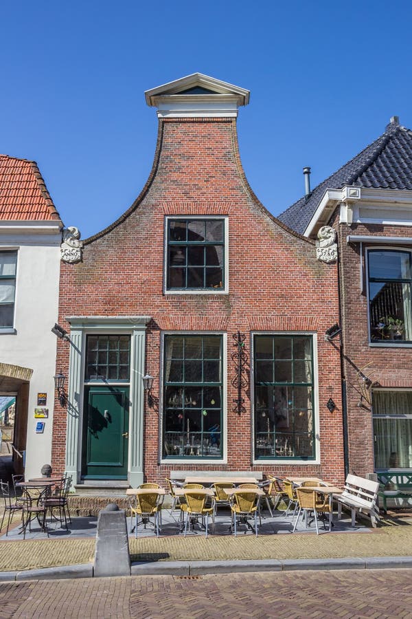 Old Restaurant Center Workum Stock Photos - Free & Royalty-Free Stock ...