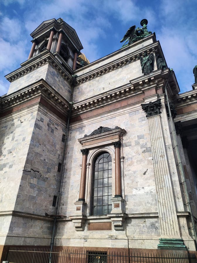 Facade of an old building stock image. Image of painting - 243122515