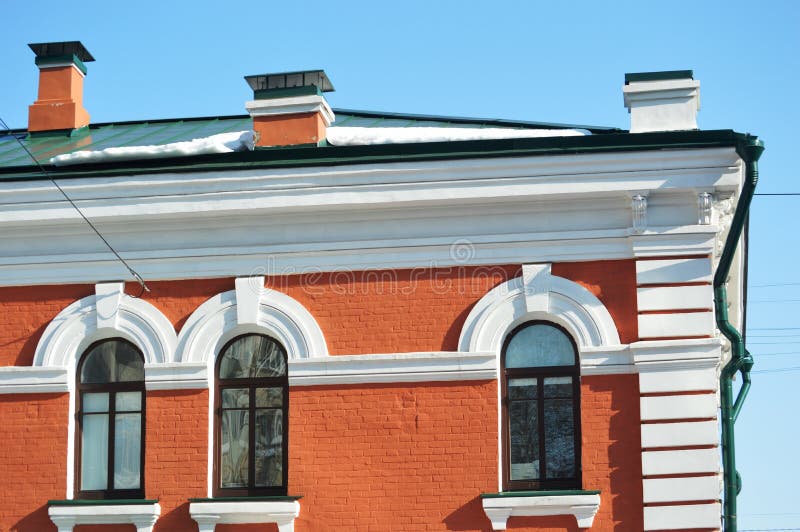 Renovated old building stock photo. Image of famous - 242477084