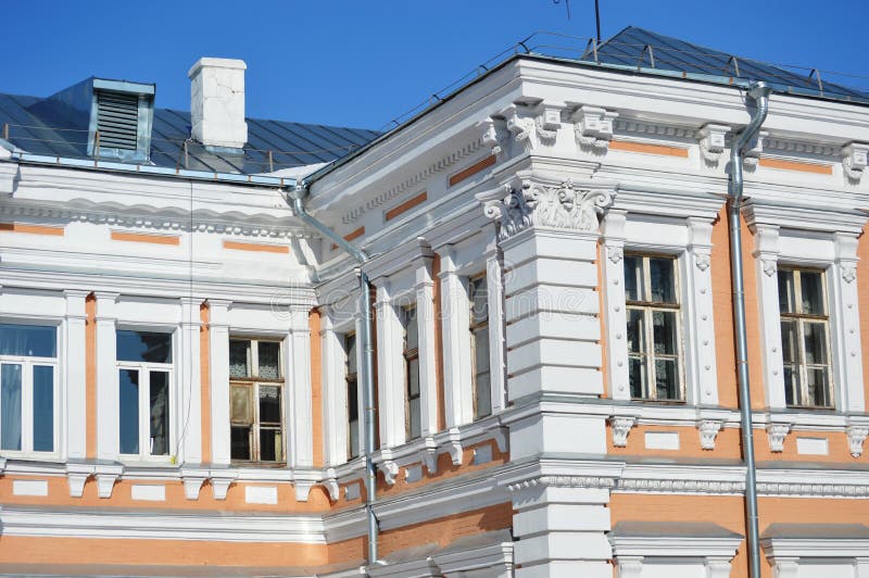 Renovated old building stock image. Image of brick, design - 242477203