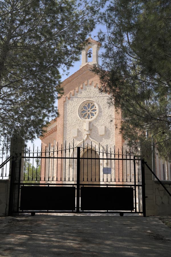 Algorfa in Spain stock photo. Image of algorfa, blue - 128687112