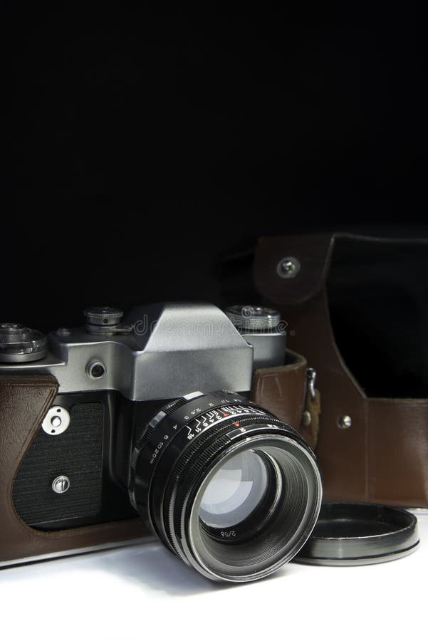 Old Retro Camera Lens stock image. Image of lens, retro - 51497225