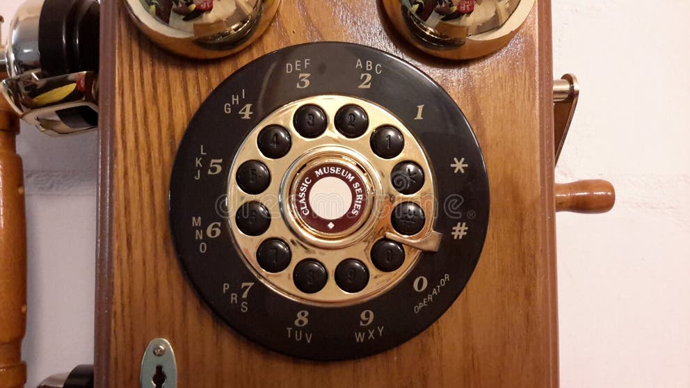 Old retro phone disk stock photo. Image of gold, classic - 54247946