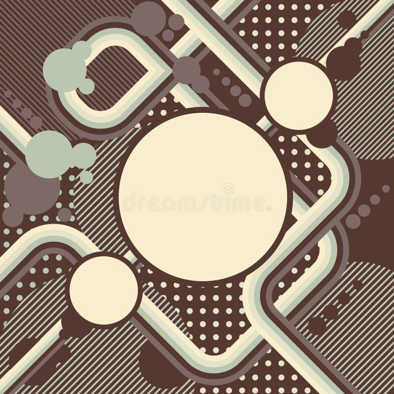 Old Retro Vintage Style Background Design Template Stock Vector ...