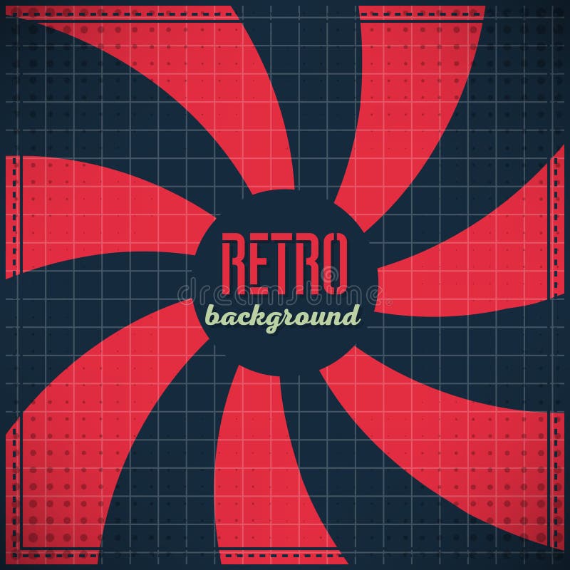 Old Retro Vintage Style Background Design Template Stock Vector ...