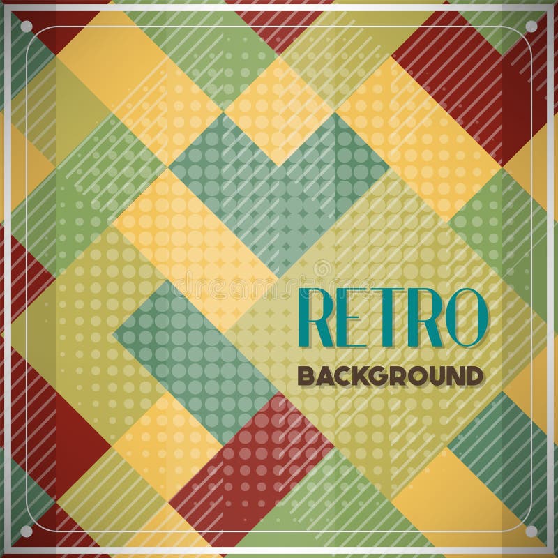 Old Retro Vintage Style Background Design Template Stock Vector ...