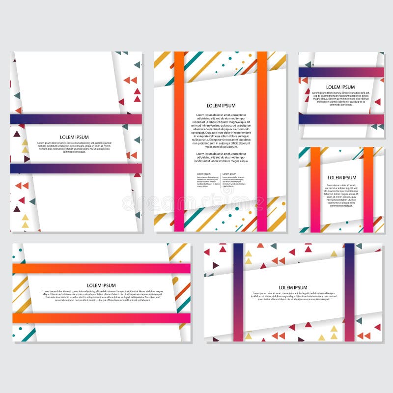 Old Retro Vintage Style Background Design Template Stock Vector ...