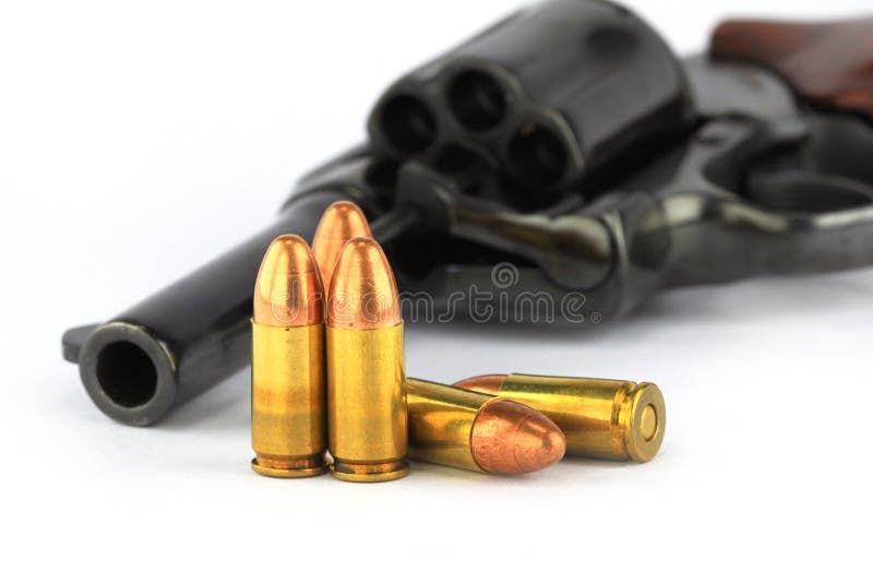 Old revolver with bullets stock photo. Image of security - 25523308 Old revolver with bullets stock photo. Image of security - 25523308