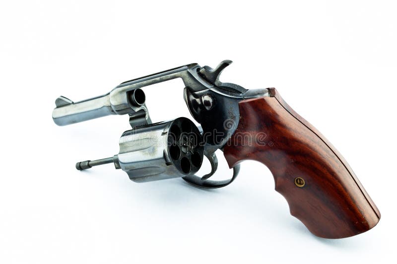 22 caliber revolver stock image. Image of cowboy, caliber - 2448697