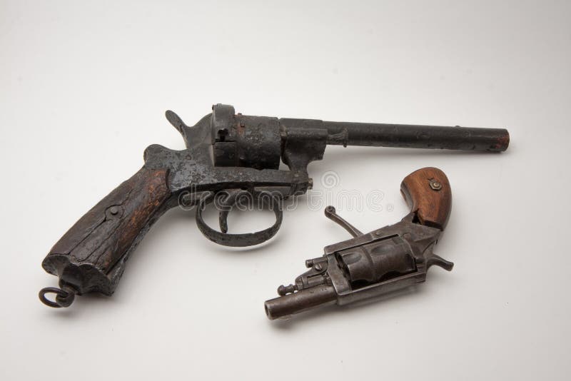 Old revolver stock image. Image of vintage, close, defense - 51837441