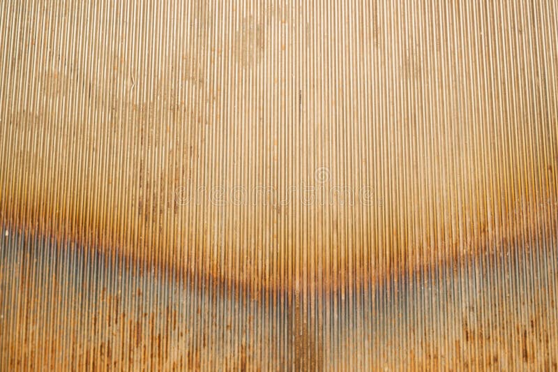 Old Ribbed Metal Texture. Corrugated Steel Backdrop Stock Photo - Image ...