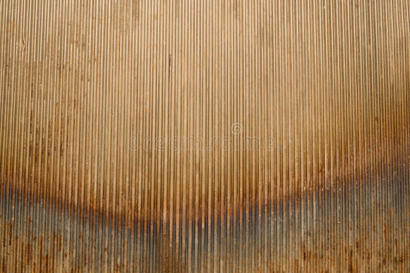 Old Ribbed Metal Texture. Corrugated Steel Backdrop Stock Image - Image ...