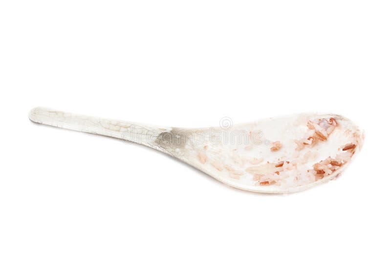 Old rice ladle stock photo. Image of white, cooker, food - 42558964