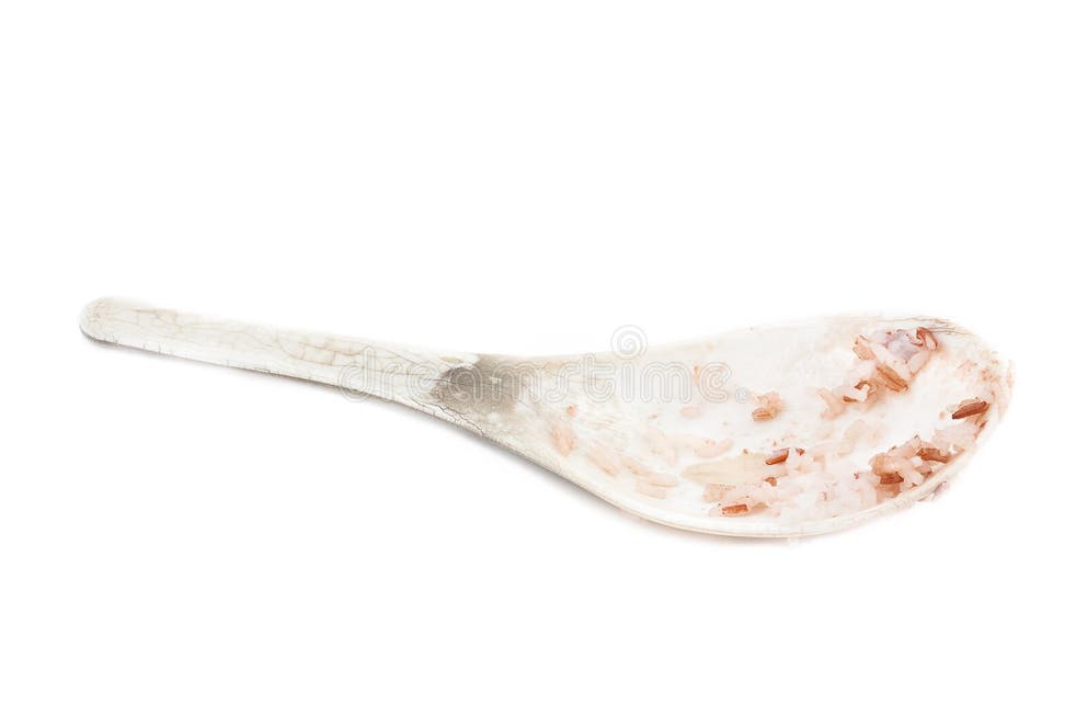 Old rice ladle stock photo. Image of white, cooker, food - 42558964