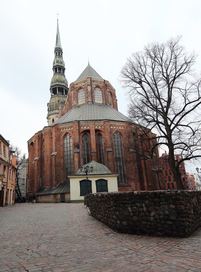 Old Riga. St editorial image. Image of spring, riga - 113864095