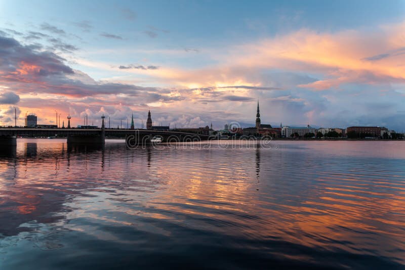 Old Riga stock photo. Image of cityscape, panorama, gothic - 74379892