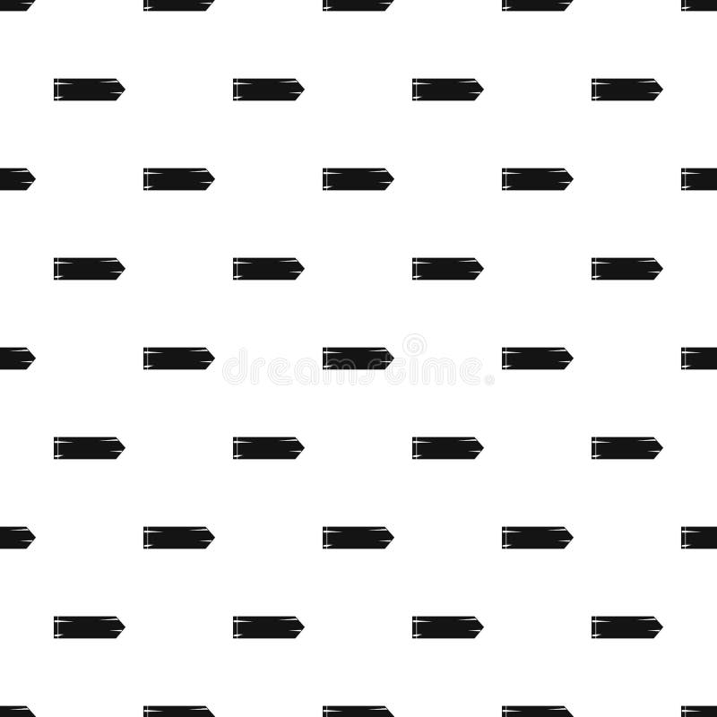 Old Right Arrow Pattern, Simple Style Stock Vector - Illustration of ...