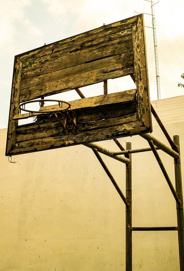 The Old ring basketball stock image. Image of furniture - 294296517