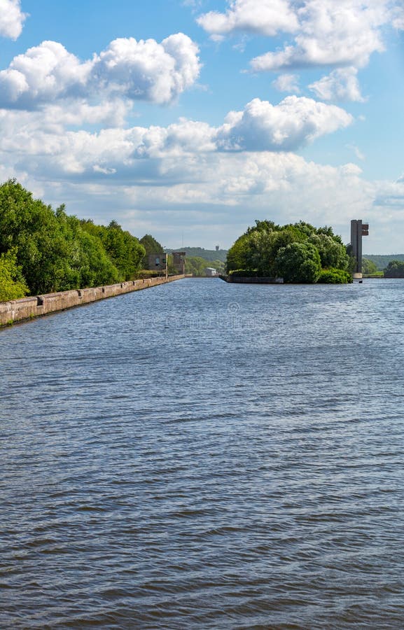 Old river gateway stock photo. Image of outdoor, level - 97954356