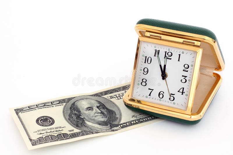 Old Road Clock. Retro Clock. Time is Money Stock Photo - Image of curly ...