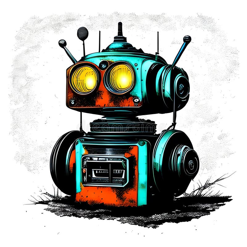 Scrap Robot Stock Illustrations – 136 Scrap Robot Stock Illustrations ...