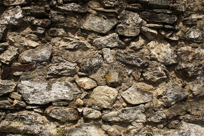Old rock wall stock photo. Image of antique, concrete - 117790762