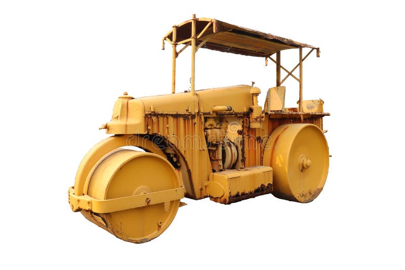 Vintage Road Roller Compactor Stock Photos - Free & Royalty-Free Stock ...