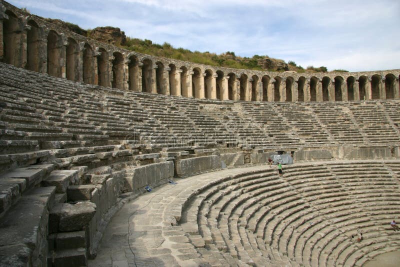 Roman Amphitheatre Stock Image - Image: 29708321