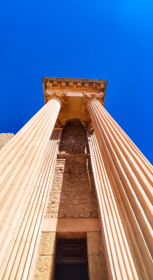 The Old Roman Architecture Style Stock Photo - Image of arch, style ...