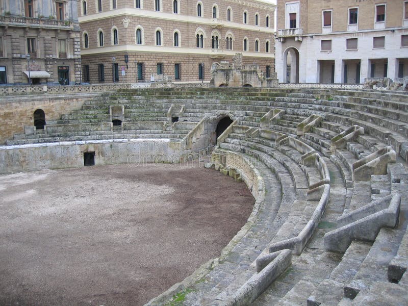 Old Roman Arena stock image. Image of colosseum, gladiator - 11218253