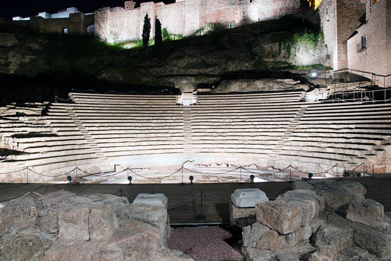 Old Roman theater stock image. Image of ruin, amphitheater - 24473729