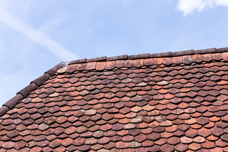 Old Roof Shingles Background Stock Image - Image of exterior, roofing ...
