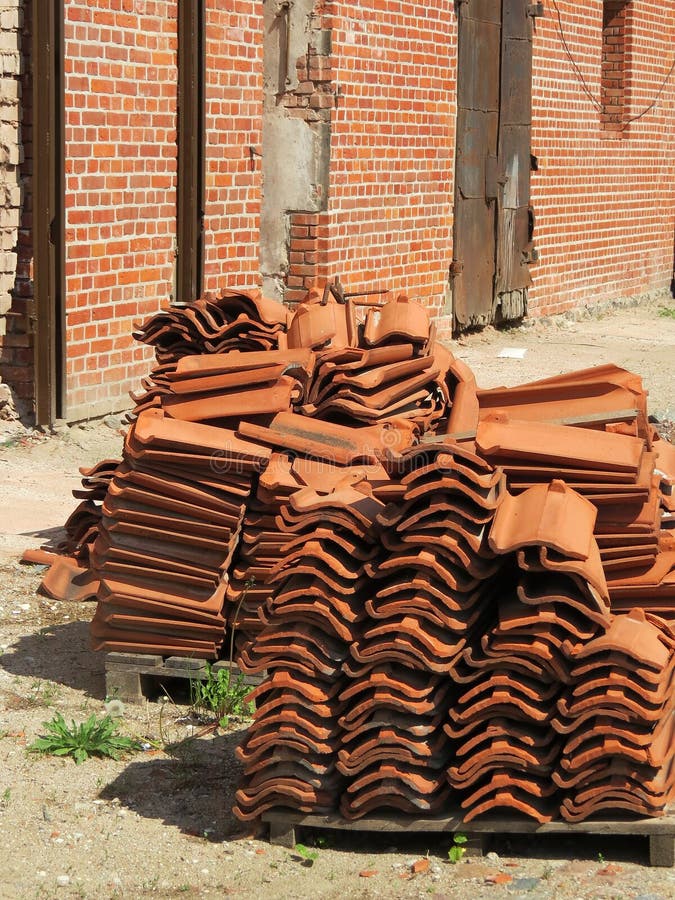 Old roof tiles stock image. Image of roof, house, building - 27903613