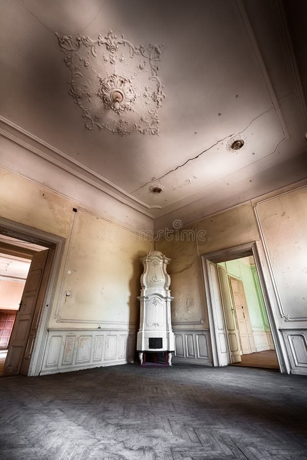 Door in a Desolate Industrial Building Stock Photo - Image of industry ...