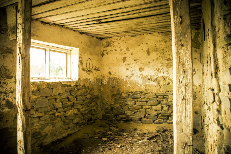 Old room interior stock image. Image of ugly, grunge - 26955709