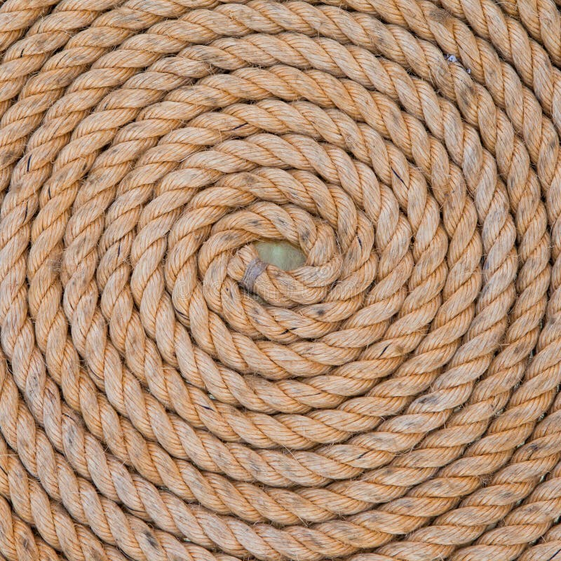Rope Coil stock photo. Image of pier, vessel, circle - 53633602