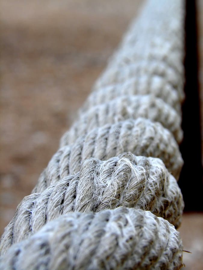 Old rope stock image. Image of connection, brown, pattern - 4431387
