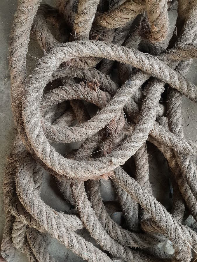 Old rope stock image. Image of tool, grunge, rugged, rope - 75565615