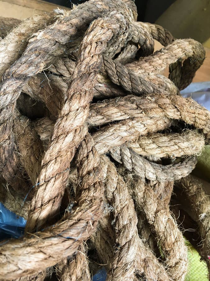 Old rope stock photo. Image of equipment, line, rugged - 88547196