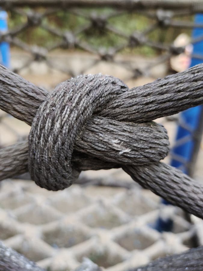 Old rope knot rustic fiber stock photo. Image of fiber - 347190706
