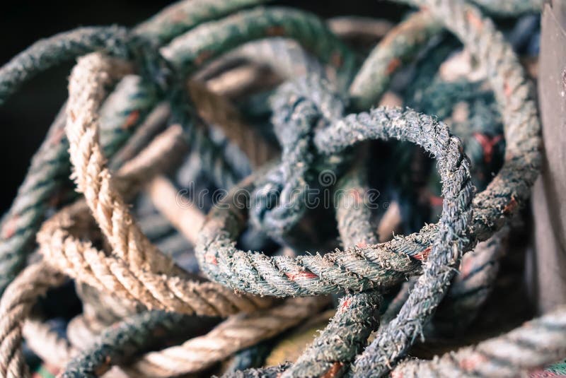 Old Rope Texture Abstract Background Stock Image - Image of pattern ...