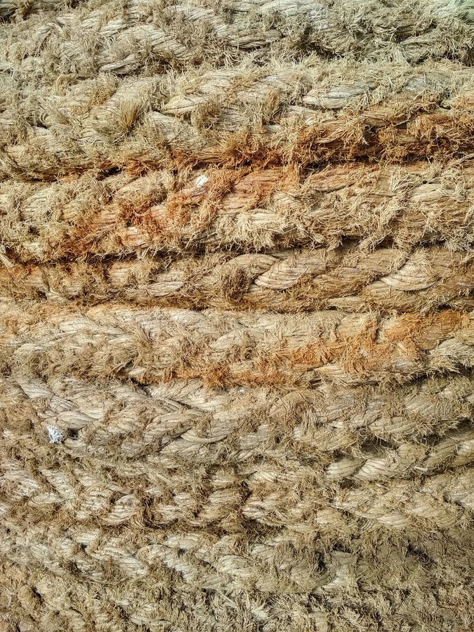 Old Rope Texture Front View Stock Image - Image of yellow, ship: 159106263