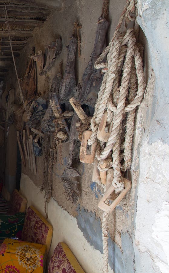 Old Rope with Tools on Wall Stock Photo - Image of ship, macro: 121515788