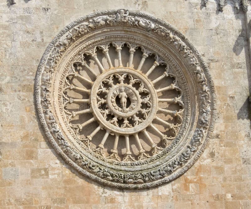 Old rosette stock photo. Image of medieval, arch, adriatic - 78771908